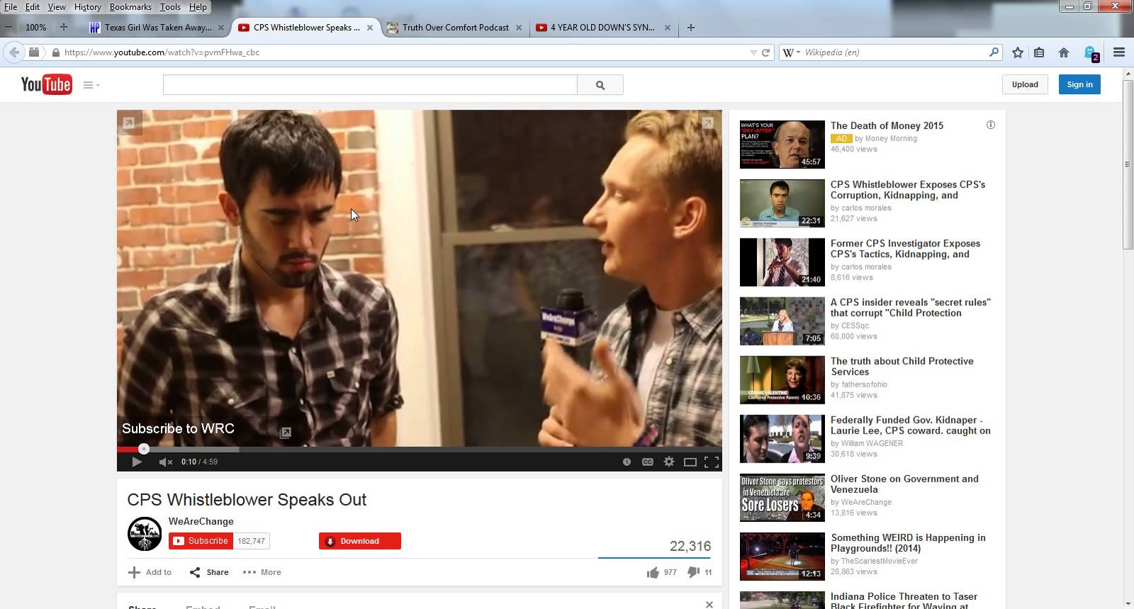 The States Endless War on Children | We Are Change