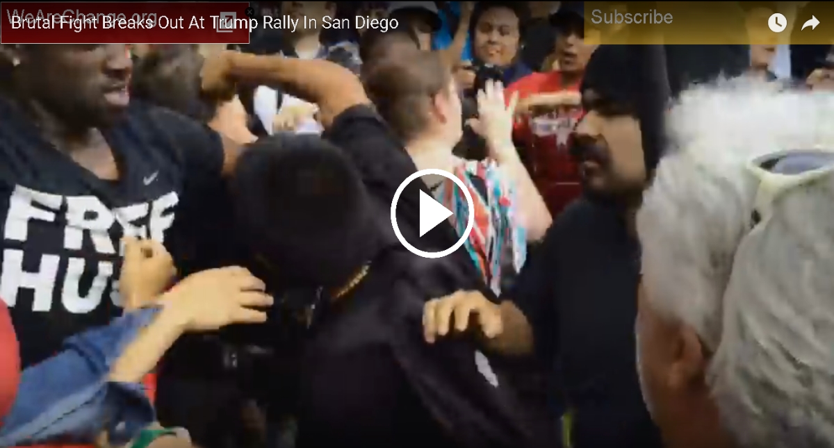 San Diego Trump Rally We Are Change Reporting | We Are Change