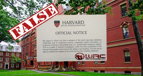 Harvard: False Deportation Notices Spark Outrage Among Students ...