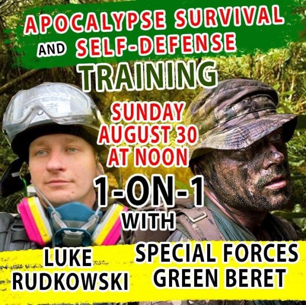 Exclusive 1-on-1 Apocalypse Survival & Self-Defense Training With ...