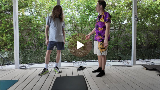 My Stretching Routine with Ian Crossland | We Are Change